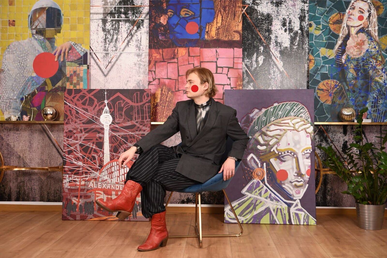 Metamodern Grotesk: Digitale Kunst von Alfred Stoll im Haus des ...