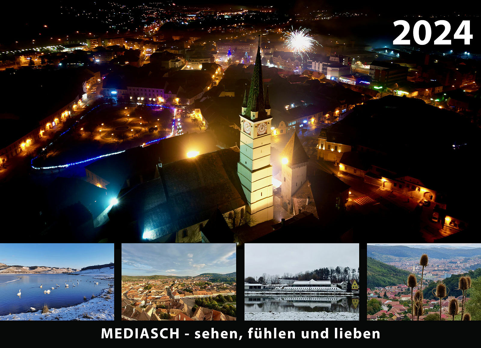 Wandkalender 2024 der Heimatgemeinschaft Mediasch - Siebenbuerger.de