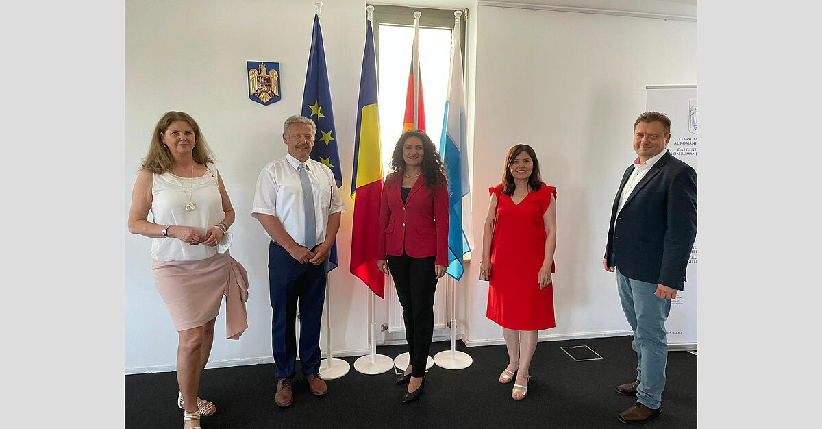 Ramona Iulia Chiriac, bisherige Generalkonsulin in München, leitet ...