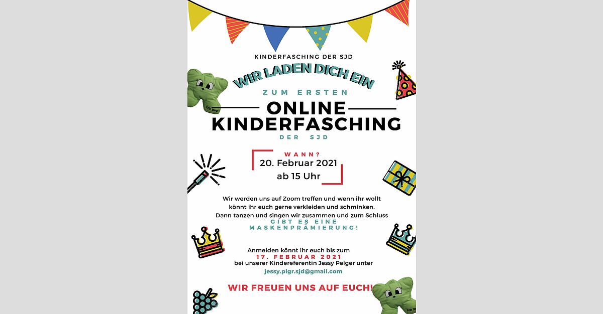 SJD lädt zum Online-Kinderfasching - Siebenbuerger.de