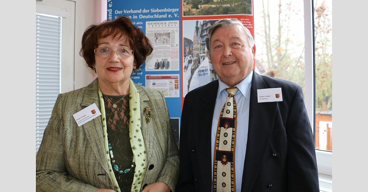 Helga Seeger, Vorsitzende der Landesgruppe Hamburg/Schleswig-Holstein ...