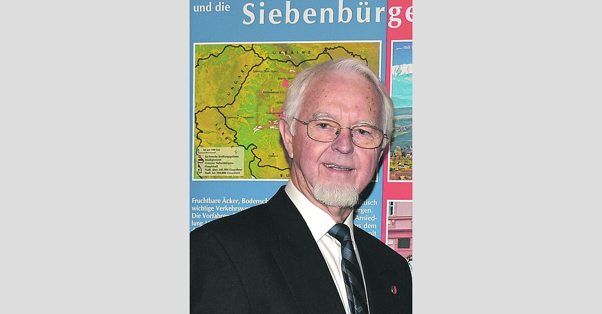 Volkmar Gerger, dem langjährigen Vorsitzenden der Landesgruppe ...