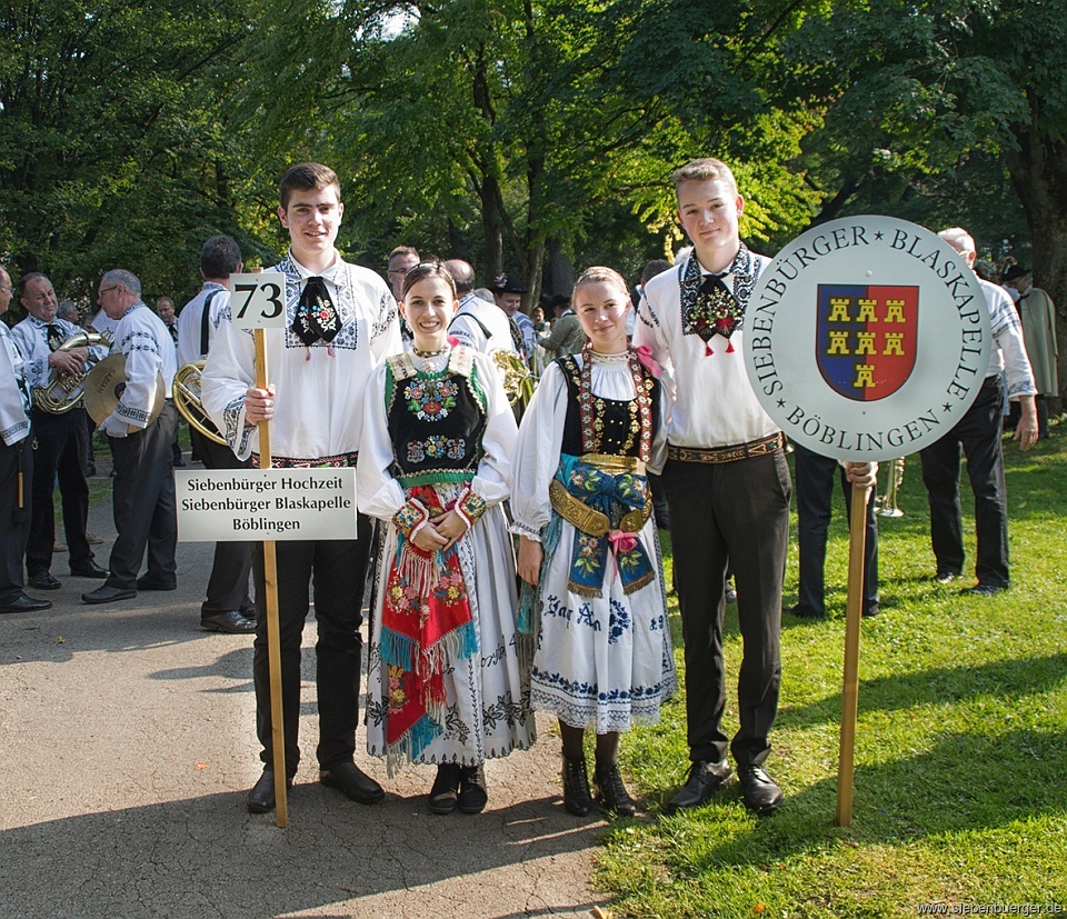 Siebenbürger Sachsen beim Festumzug zum Cannstatter Wasen - Bild Nr. 17 ...