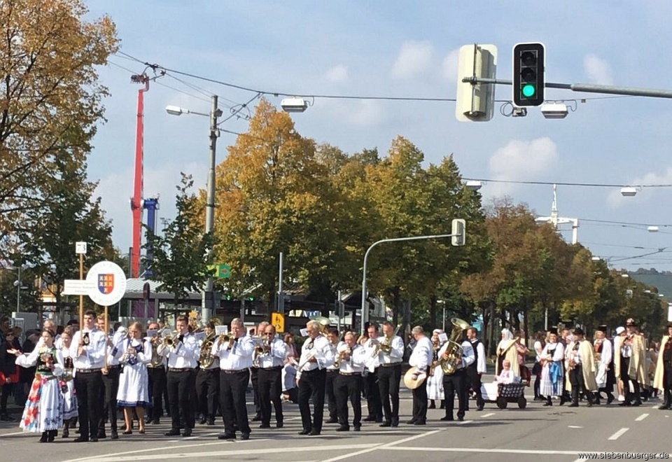 Siebenbürger Sachsen beim Festumzug zum Cannstatter Wasen - Bild Nr. 72 ...